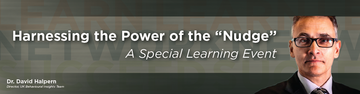 Special Learning Event with Dr. David Halpern - CSPS
